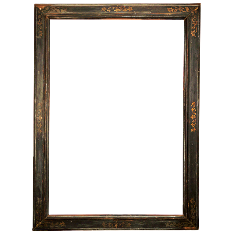 Black Baroque Frame - Antike Rahmen